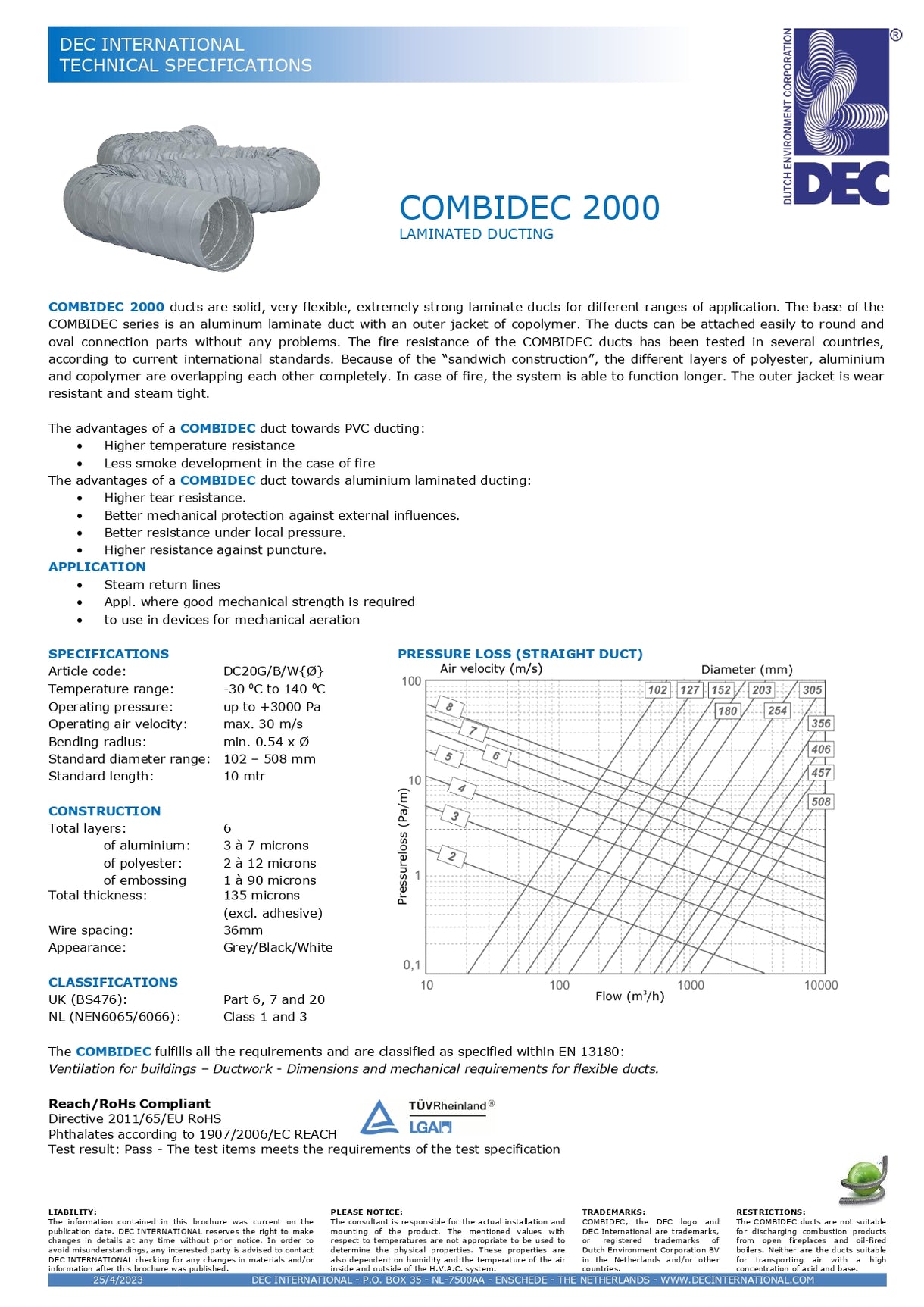 DEC Combi Flexible Ducting – Ducting Supplies
